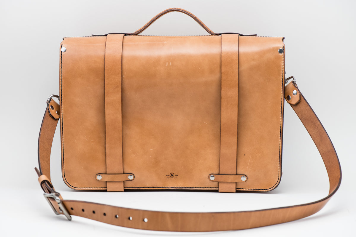 Fat Frank Satchel : Russet – Simpleton Goods